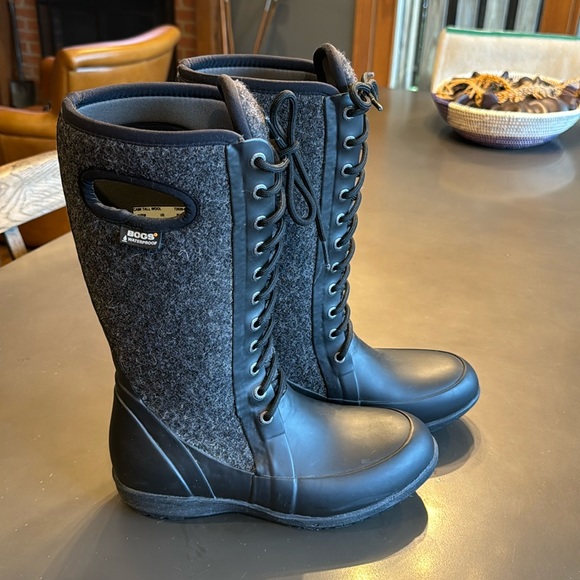 Bogs | Shoes | Euc Bogs Boots Cami Tall Wool | Poshmark